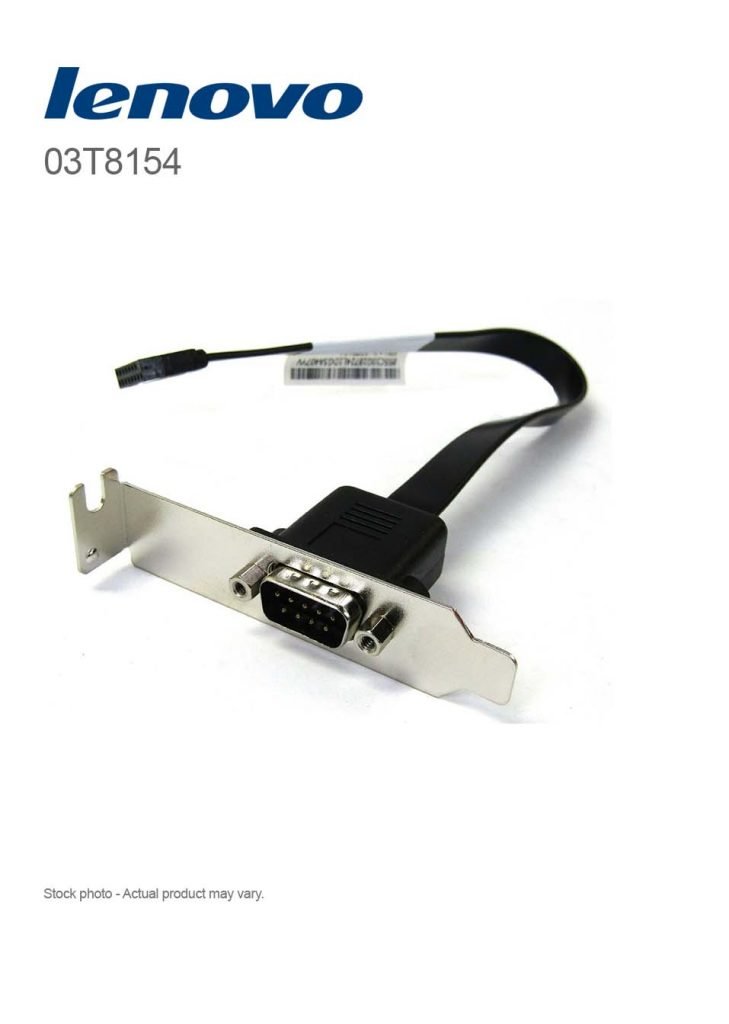 Lenovo ThinkCentre Second Serial Port Cable 03T8154 LP