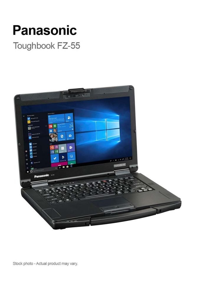 Panasonic Toughbook FZ-55 Core i5-8365U, 32GB, 1 TB M.2,14", WIN 11 Pro ...